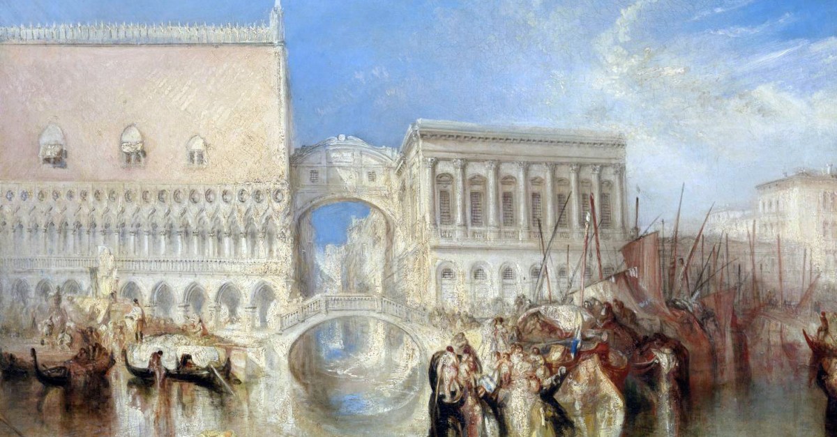 Venezia nelle opere di William Turner: acquerelli e dipinti ad olio ...