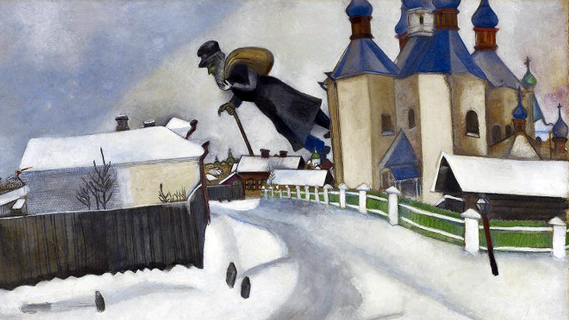 Il Babbo Natale di Chagall vola sopra Vitebsk – La sottile linea d'ombra